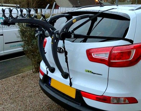 Kia Sportage 3 bike rack - no tow bar
